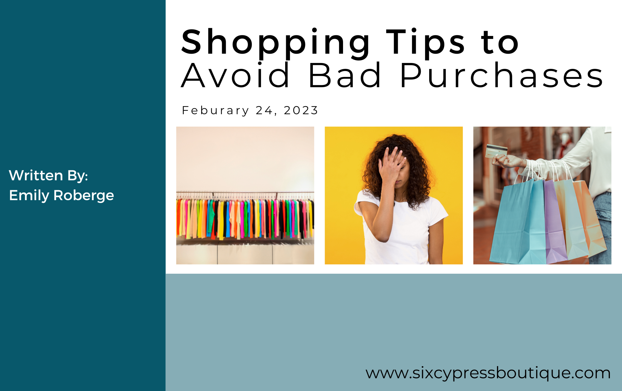 Shopping Tips to Avoid Bad Purchases – Six Cypress Boutique